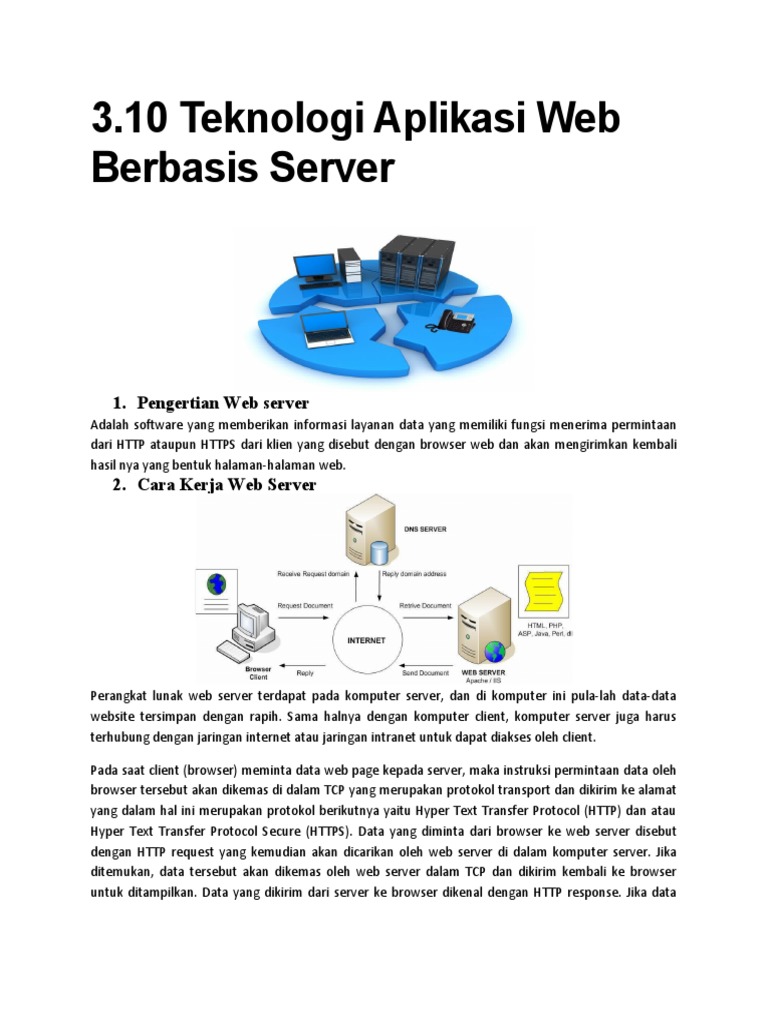 Materi 3.10 Teknologi Aplikasi Web Berbasis Server | PDF