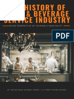 History of the Food Service Industry | PDF | Foodservice | Restaurants