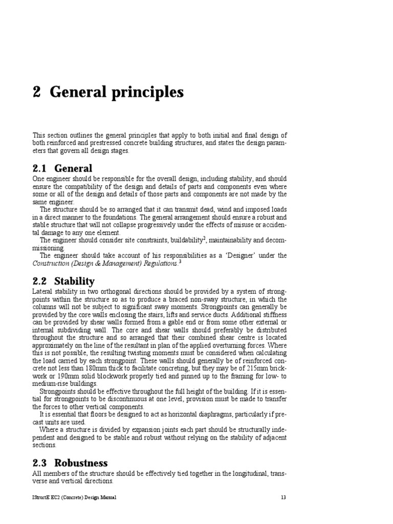 Istructe Ec2 (Concrete) Design Manual 13 | PDF | Architectural Design ...