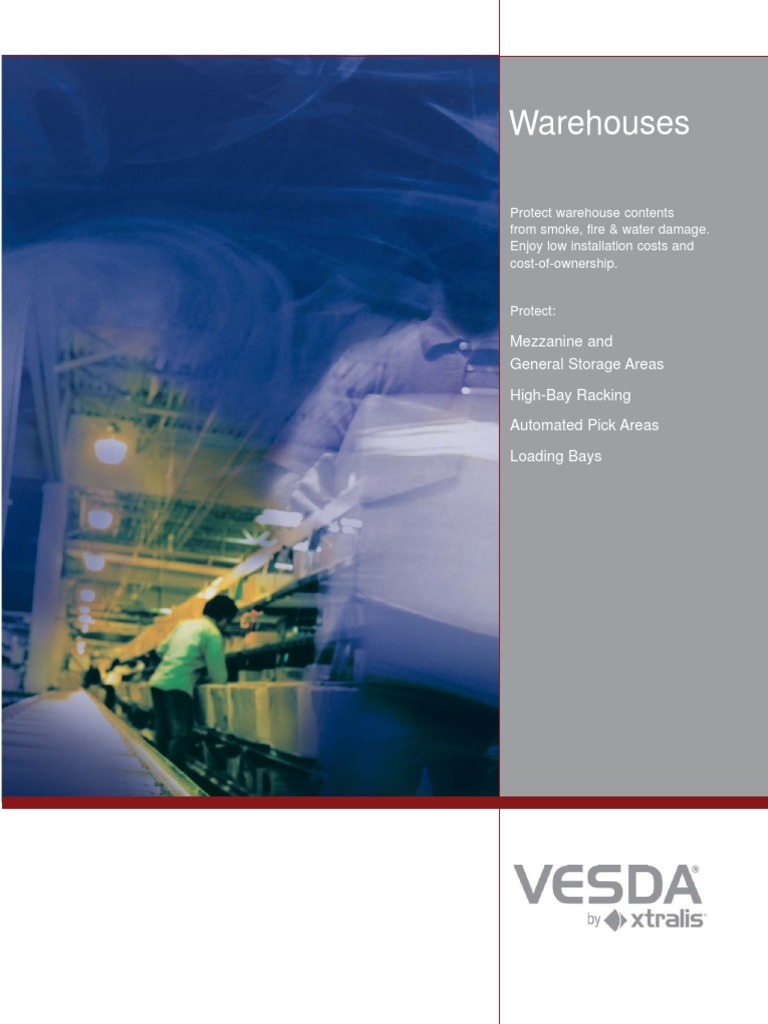 Gunnebo 12455 07 VESDA Warehouse App Broch Us Lores | PDF