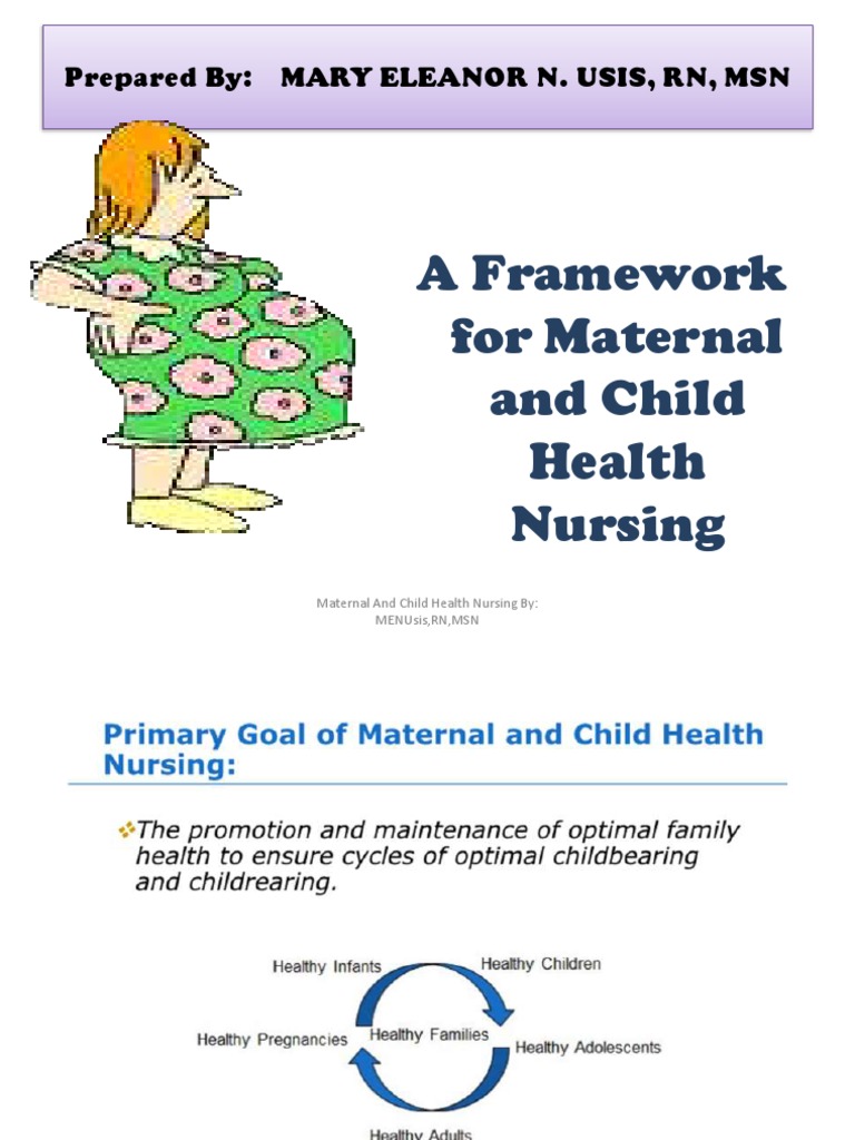 Frameworks of MCHN | Download Free PDF | Family | Maternal Death