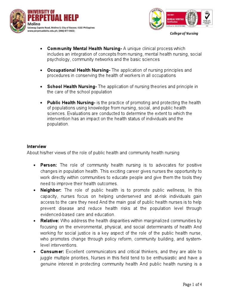 Activity 2 Global Health Situation | PDF | Nursing | Public Health
