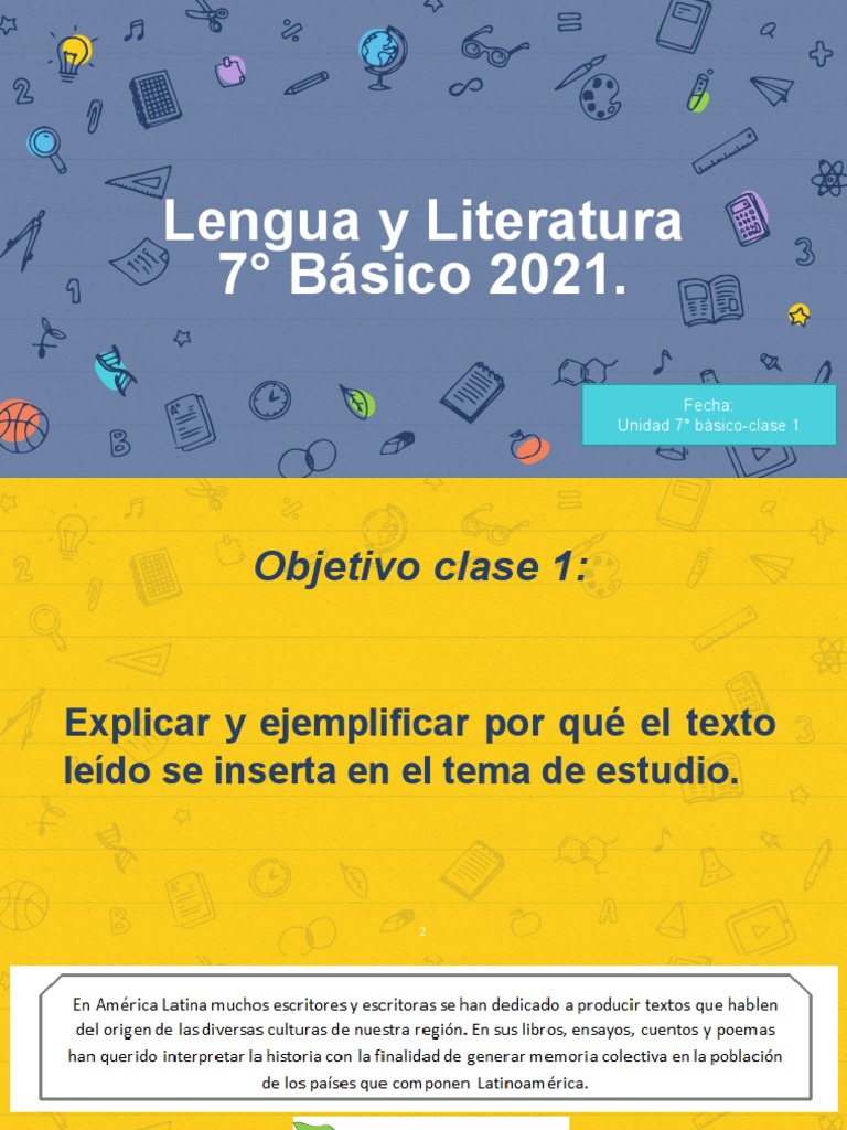 Clase 1 Explicar y Ejemplificar Por Qué El Texto Leído Se Inserta en El ...