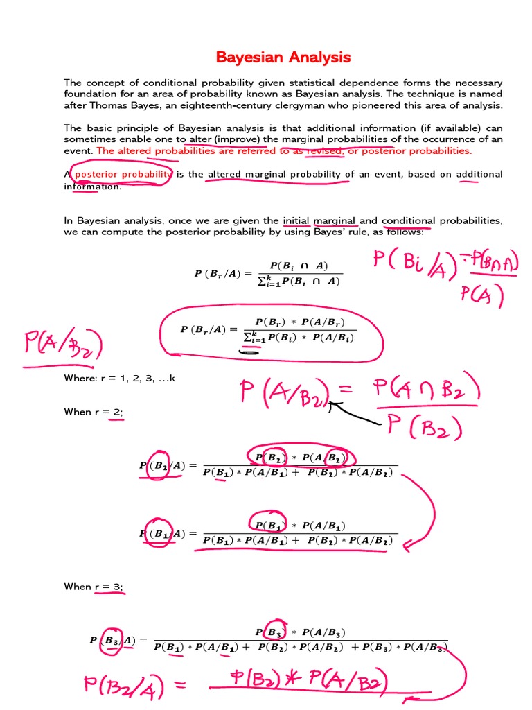 Bayes Rule | PDF | Bayesian Inference | Science