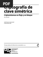Elementos de Criptografia | PDF | Clave (criptografía) | Criptoanálisis