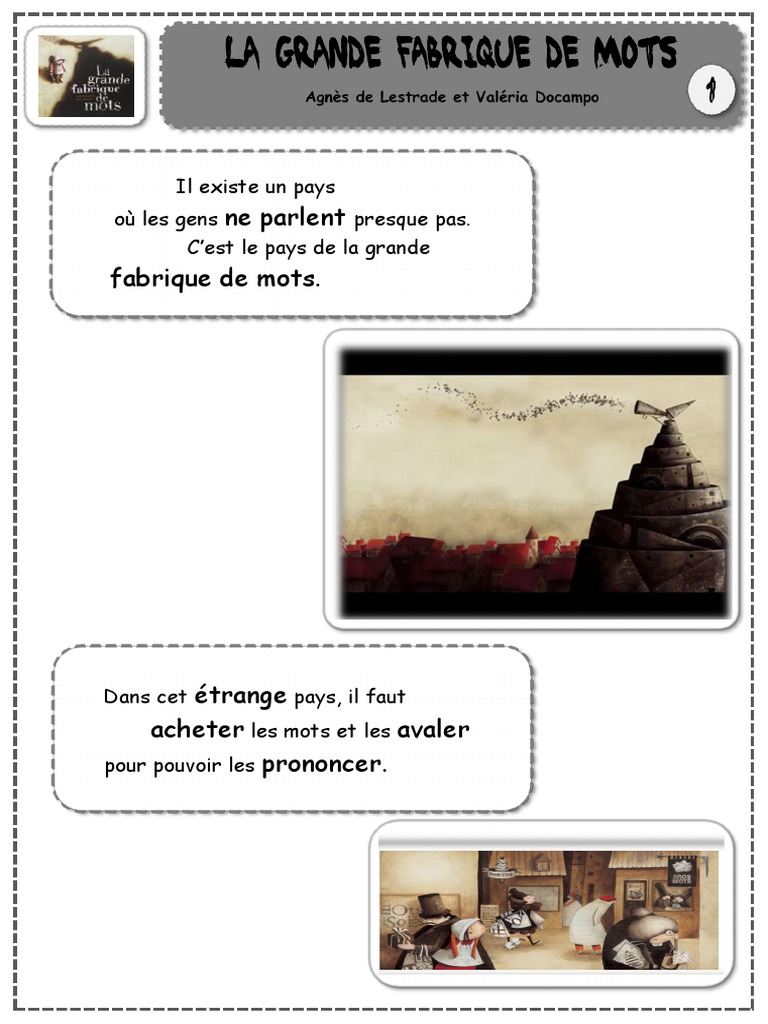 La grande fabrique de mots | PDF | Arts du langage et discipline
