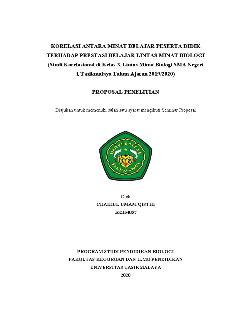 Proposal Skripsi Oke | PDF