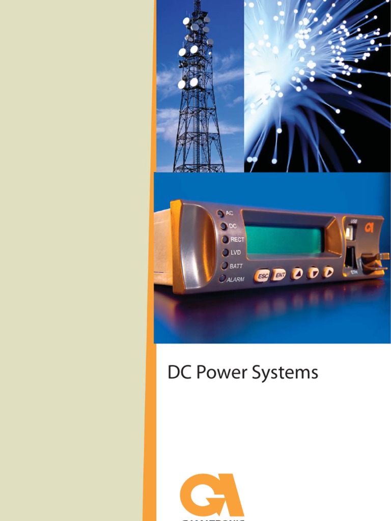 DC Power Systems | PDF | Rectifier | Direct Current