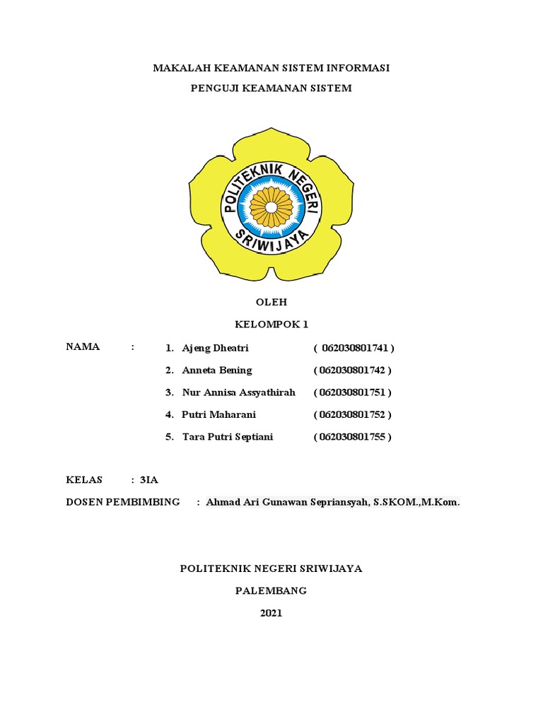 Tugasss 1 | PDF | Komputer | Teknologi & Rekayasa