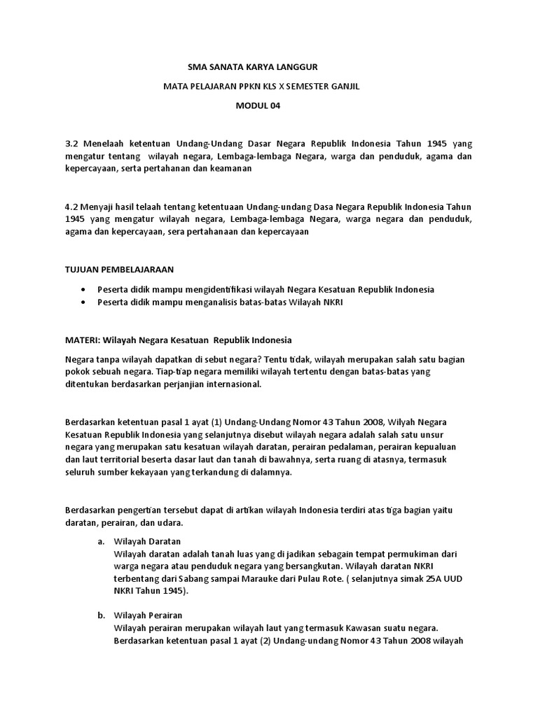 Sma Sanata Karya Langgur | PDF | Ilmu Sosial | Perjalanan