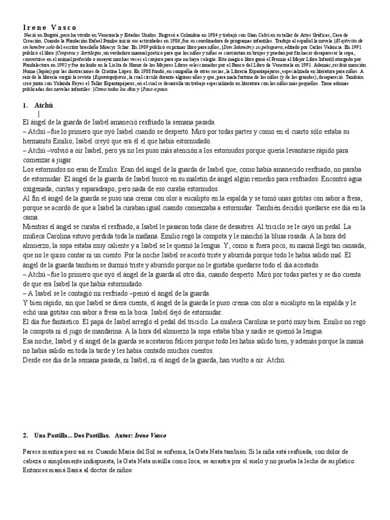 Lecturas para Leer en Voz Alta | PDF