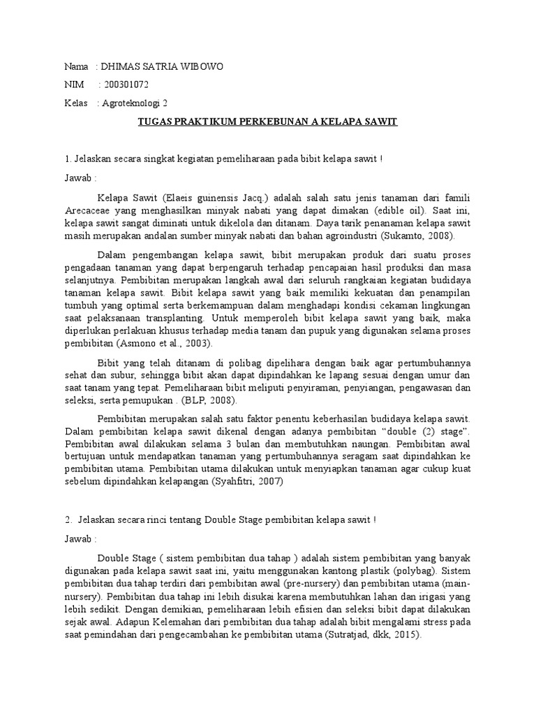 Kuis Ppks Dhimas Satria Wibowo | PDF