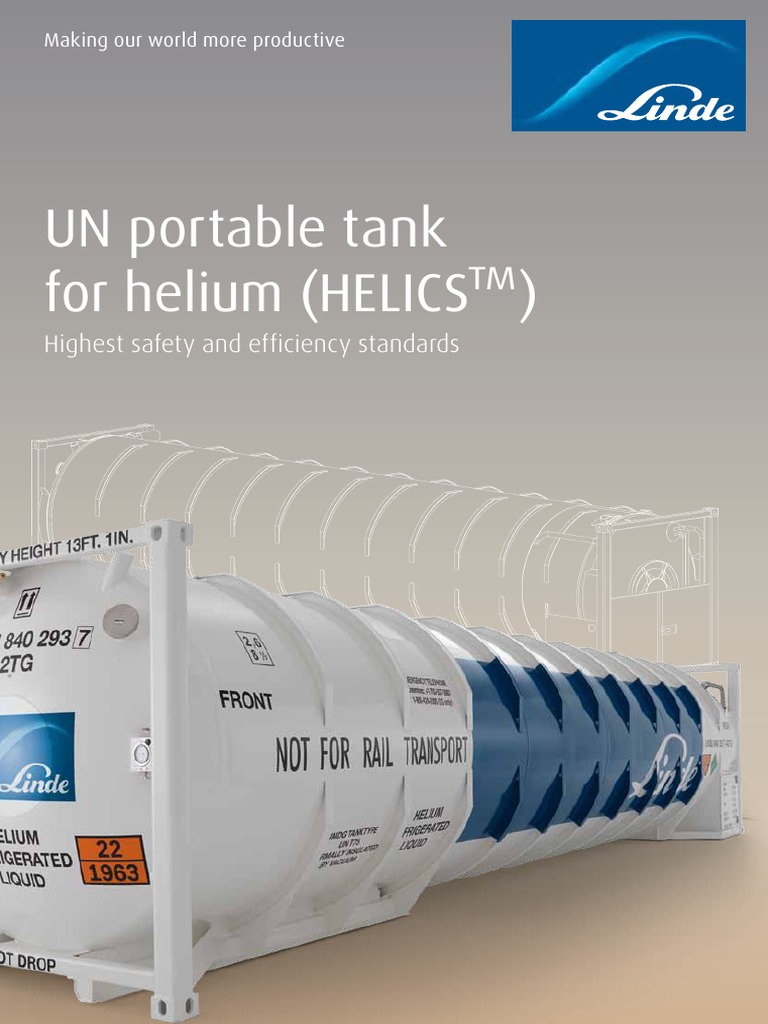 UN Portable Tank For Helium Tcm20 281285 Tcm19 588803 | PDF ...