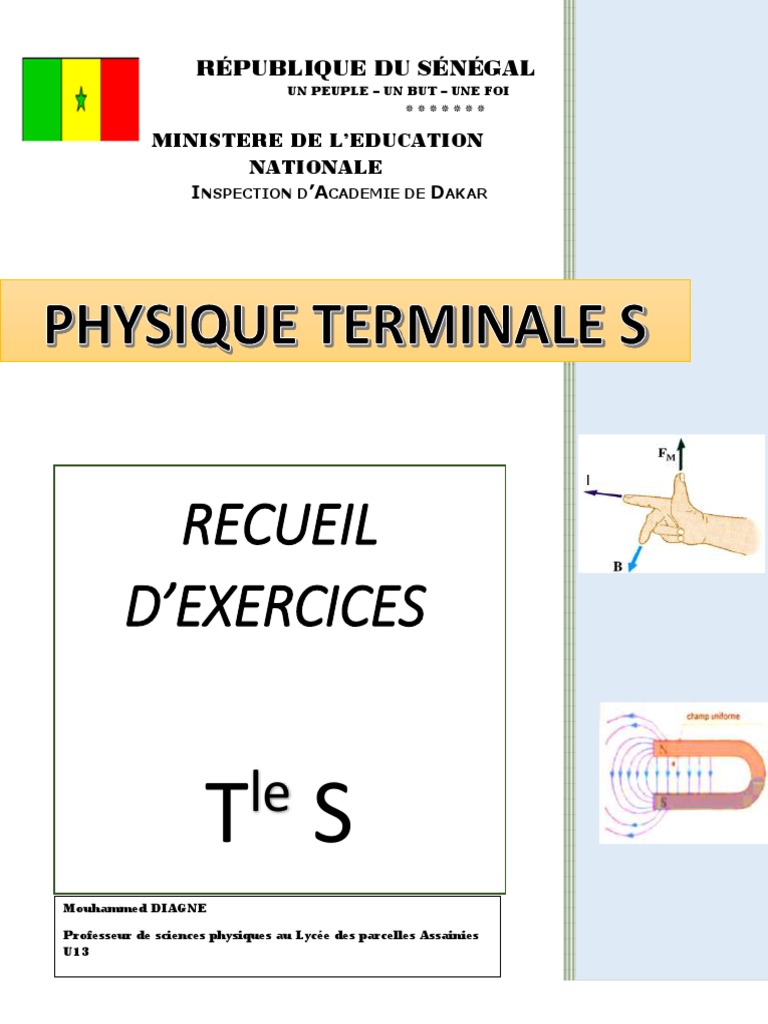 Fascicule Ts Physique | PDF | Pendule (physique) | Accélération