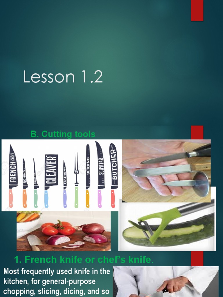 Lesson 1-b | PDF | Knife | Blade Weapons