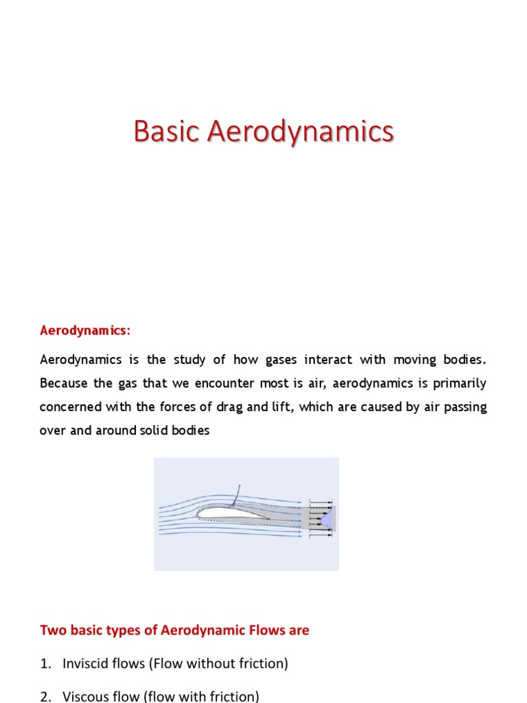 Basic Aerodynamics | PDF | Aerodynamics | Fluid Dynamics