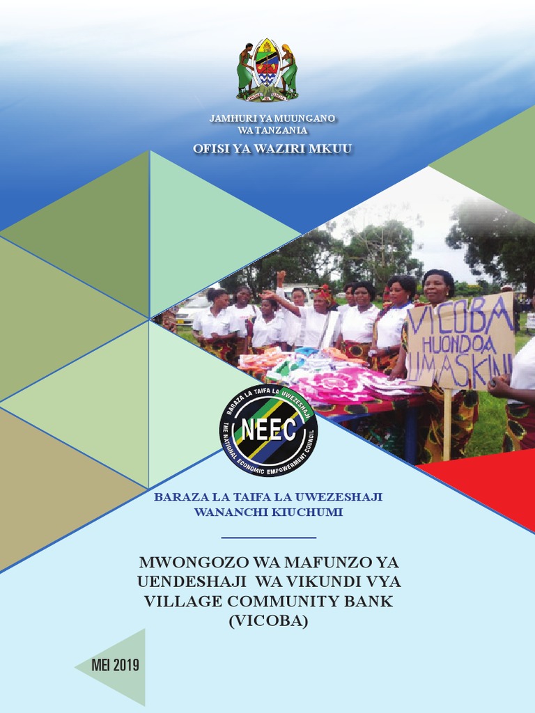 Mwongozo Wa Mafunzo VICOBA | PDF