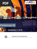 Kuliah 14 - Kompleksitas Algoritma | PDF