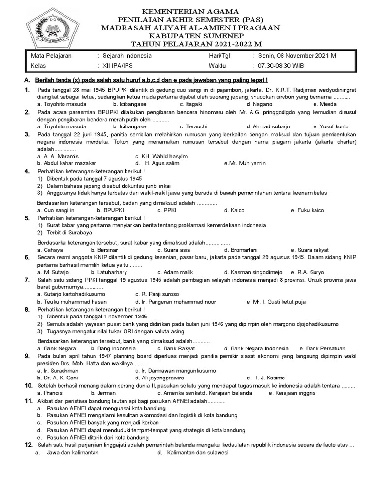 Sej. Indonesia | PDF