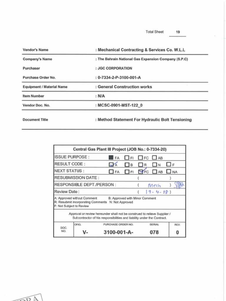 Hydraulic Bolt Tensioning | PDF | Nut (Hardware) | Screw