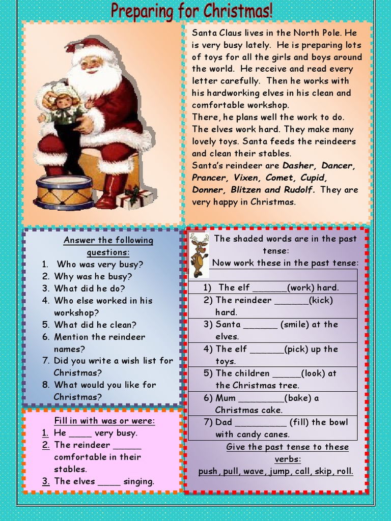 Preparing For Christmas | PDF
