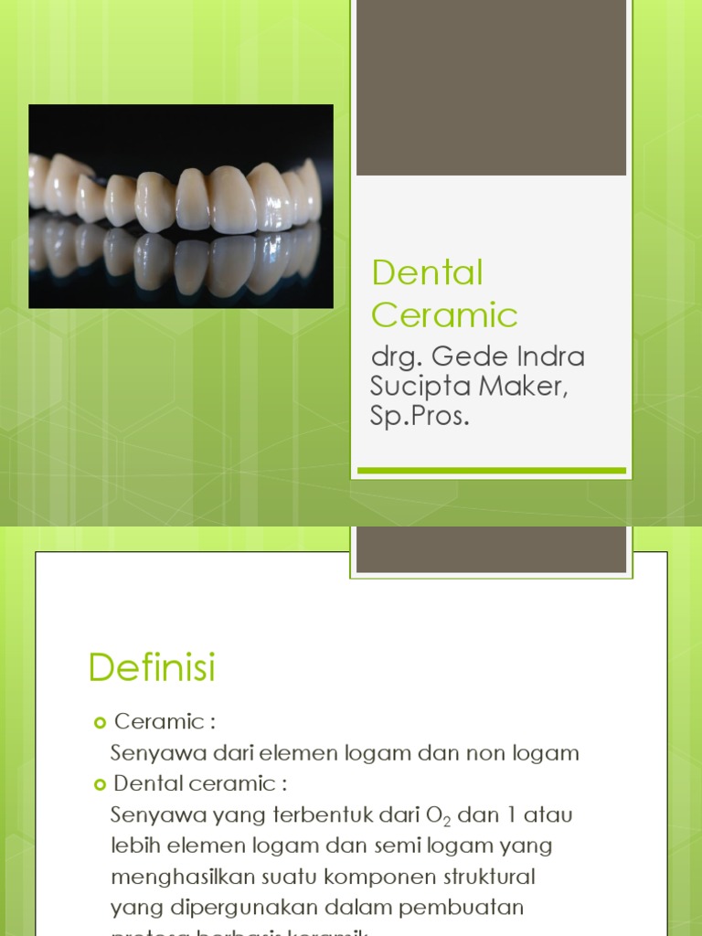 Dental Ceramic | PDF