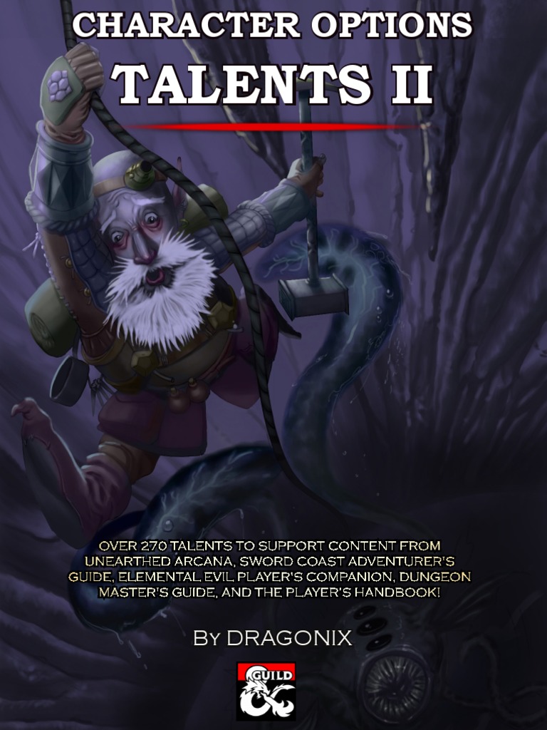 Character Options Talents II (5E) | PDF | Dungeons & Dragons
