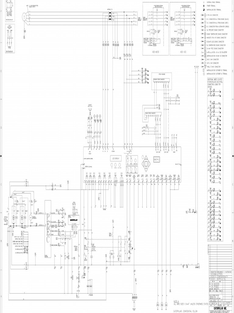3412 Wiring Diagram | PDF