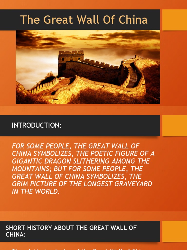 The Great Wall of China | PDF