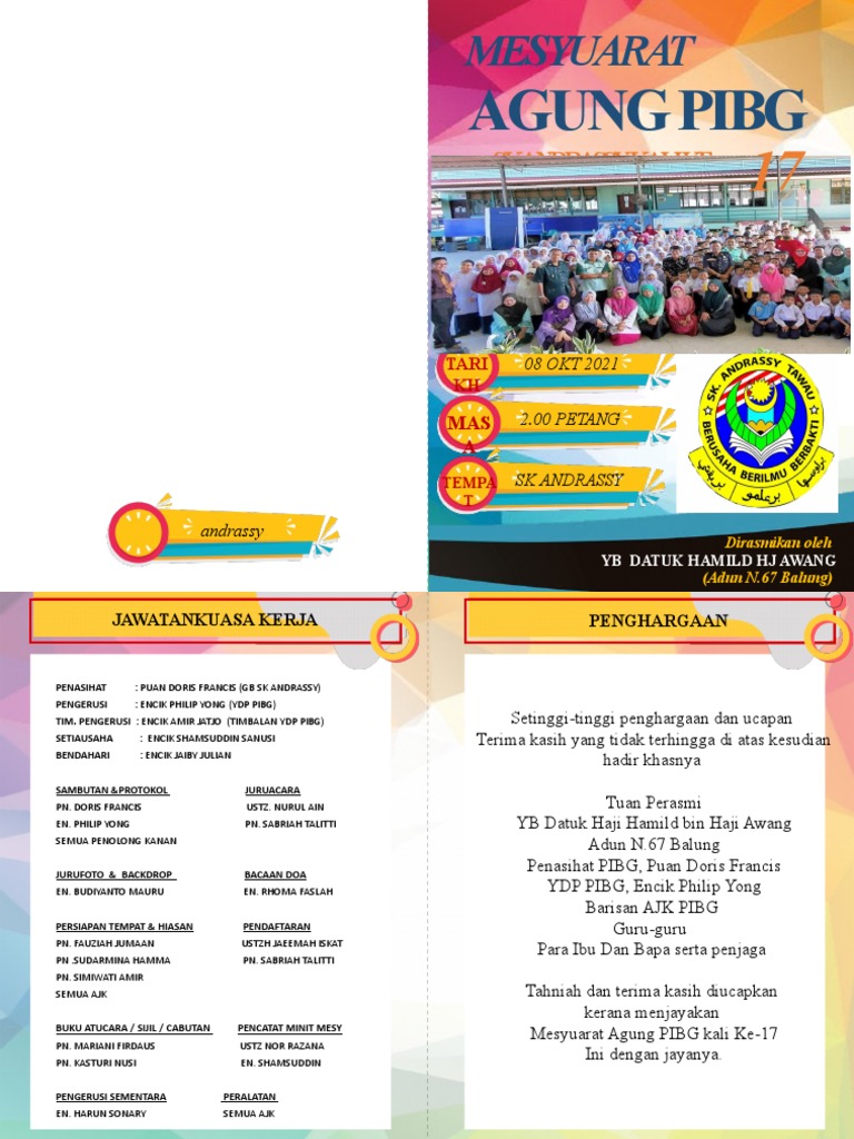 Buku Program PIBG 2 | PDF