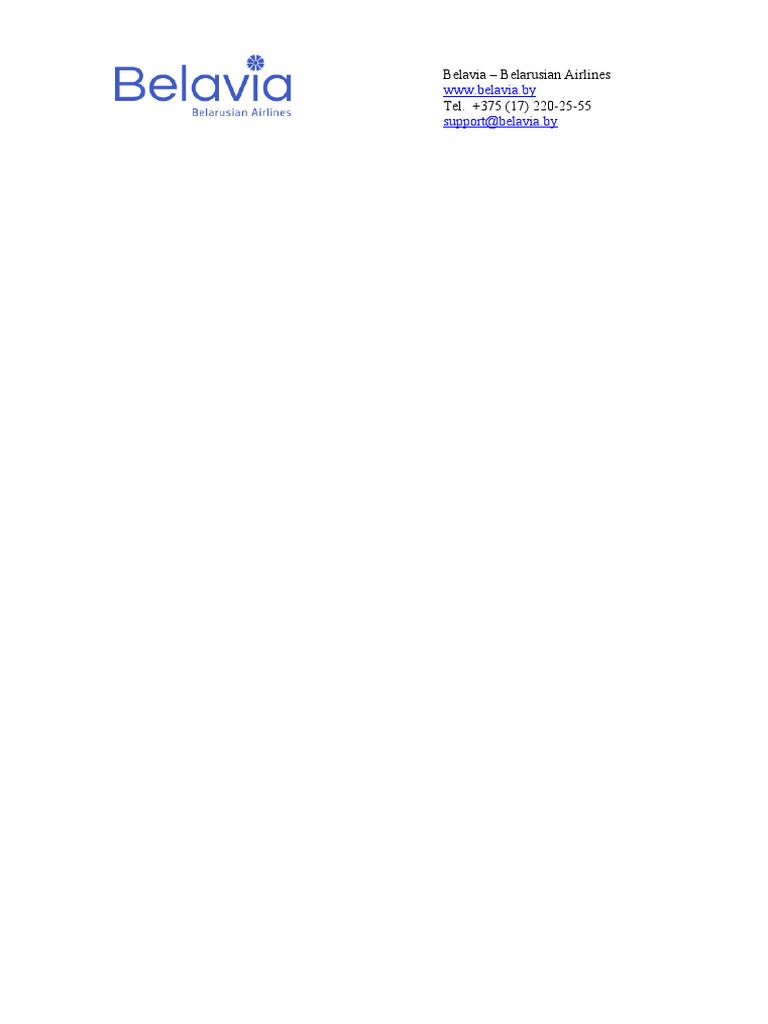 Application For E-Ticket Change en | PDF