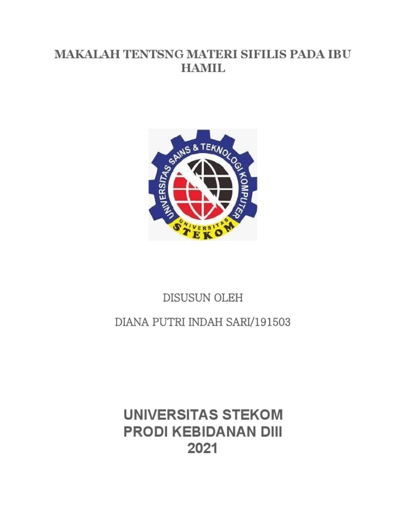 Terapi Sifilis pada Ibu Hamil | PDF