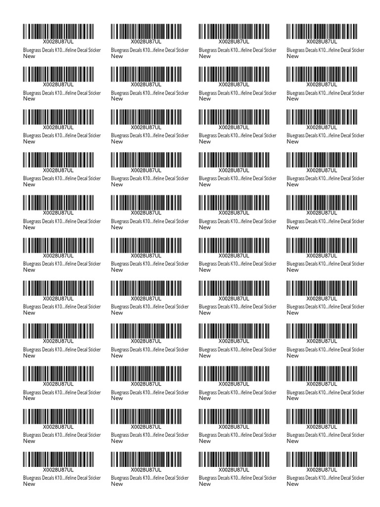 Bluegrass Decals K1074 Horse Heartbeat Lifeline | PDF | States And ...