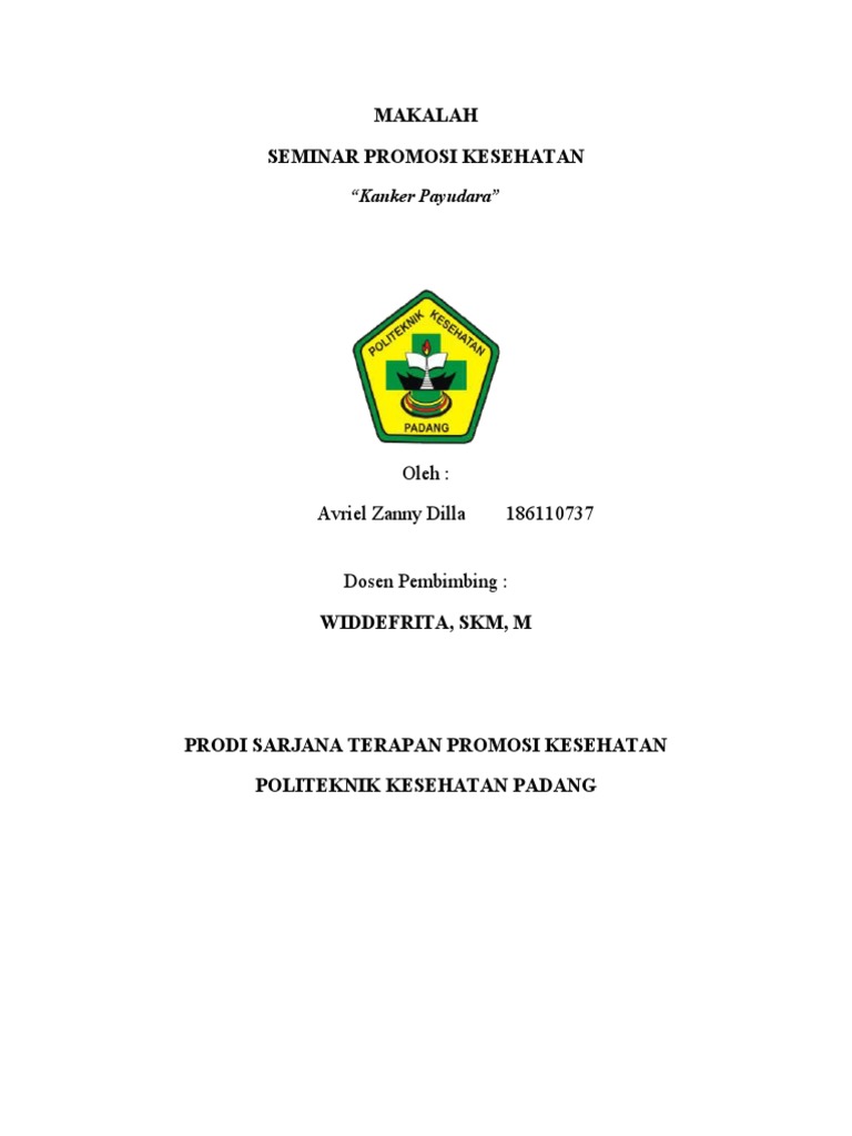 Makalah SemPro Individu | PDF | Kesehatan Holistik