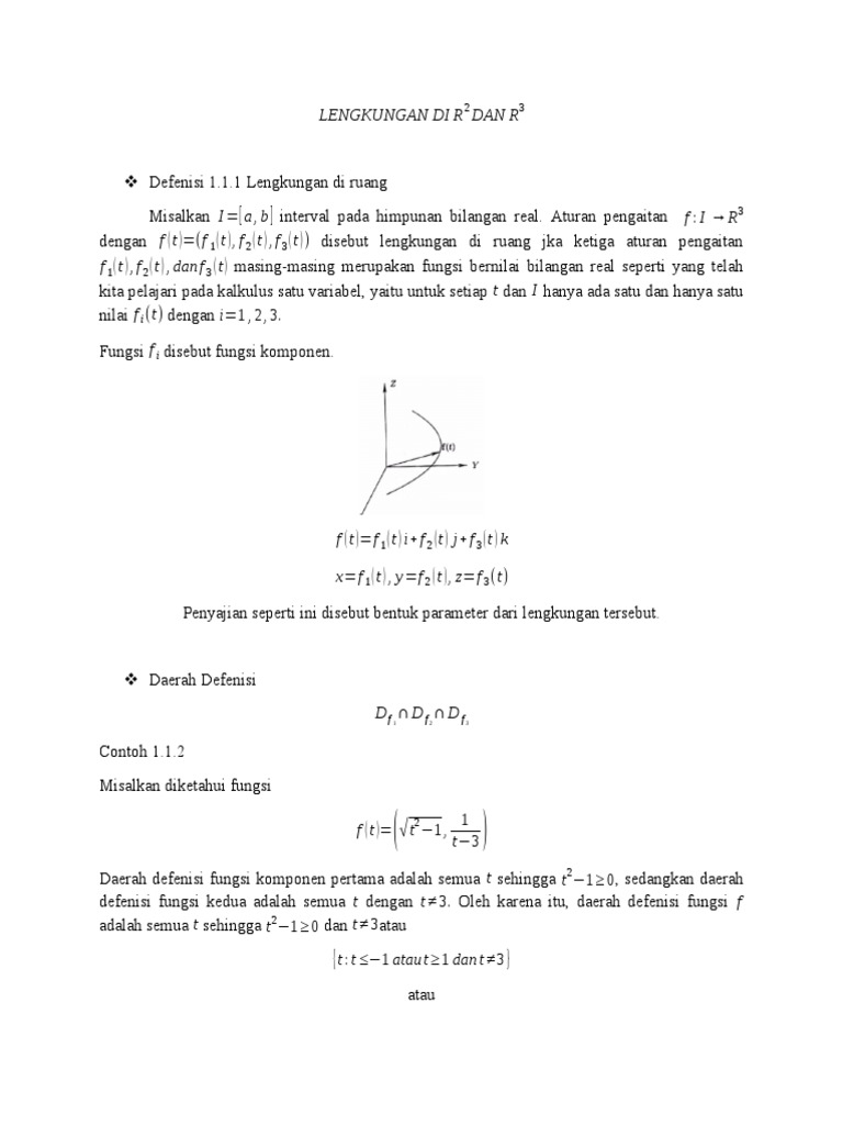 Lengkungan Di R2 Dan R3 | PDF