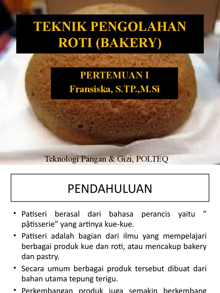 Materi 1 Sejarah ROTI | PDF