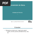 Matematicas Con DB Redes v1.12 | PDF | Decibel | Vatio