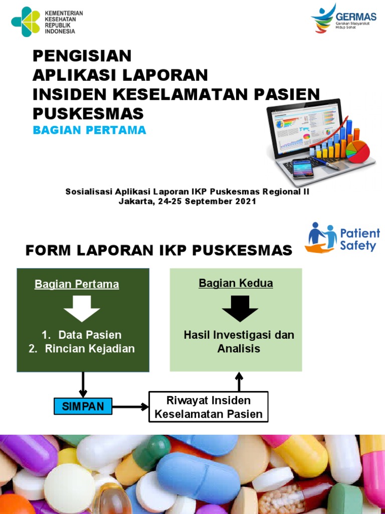 Pengisian Aplikasi Laporan IKP Puskesmas Bagian 1 | PDF