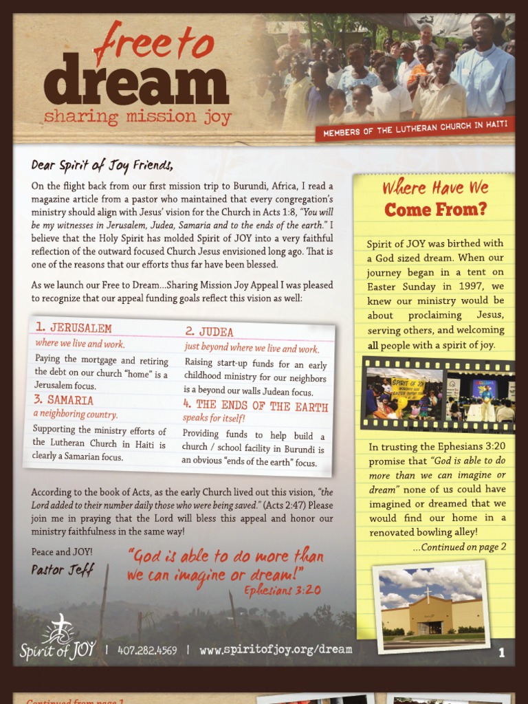 Free To Dream Guide | PDF | Nature