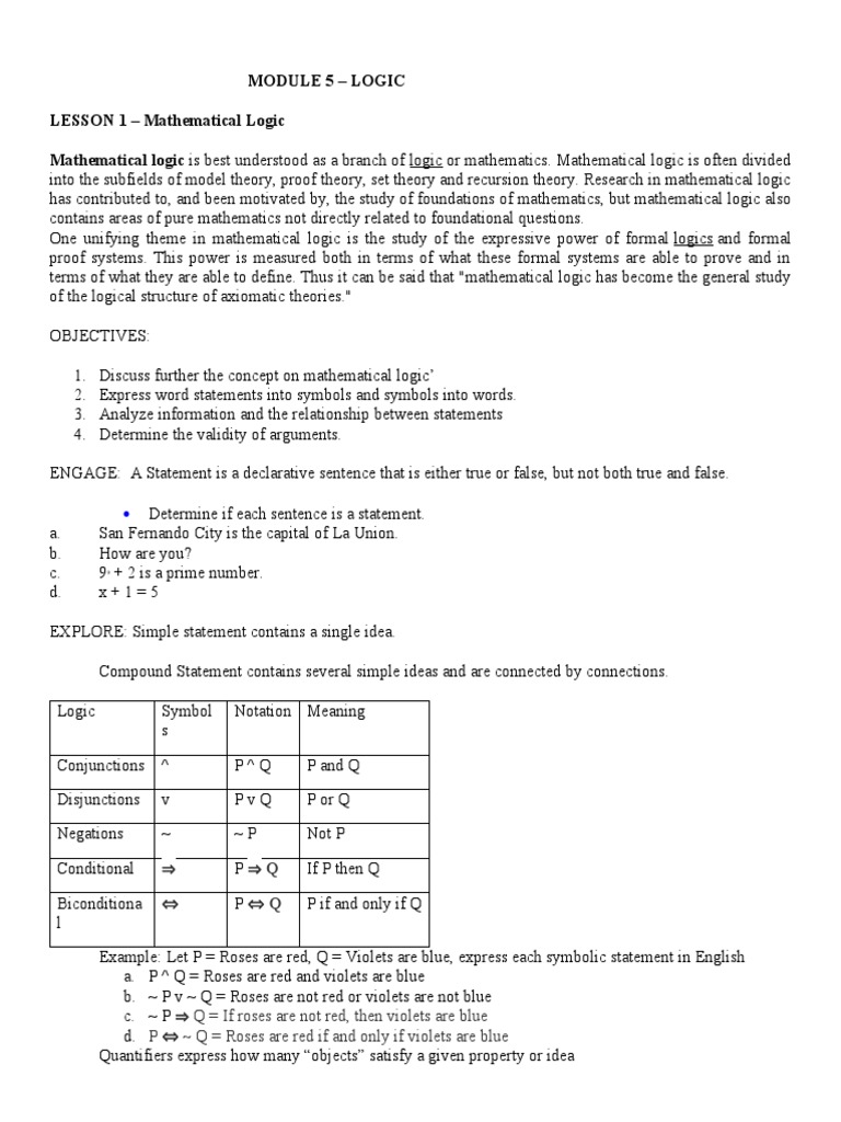Math | Download Free PDF | Mathematical Logic | Mathematics