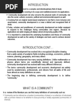 Key Characteristics of Community | PDF | Community | Traditions