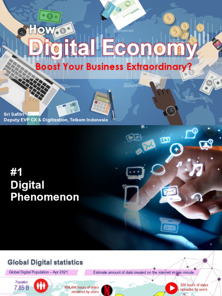 Indonesia's Digital Economy Insights 2021 | PDF | Big Data | Internet ...