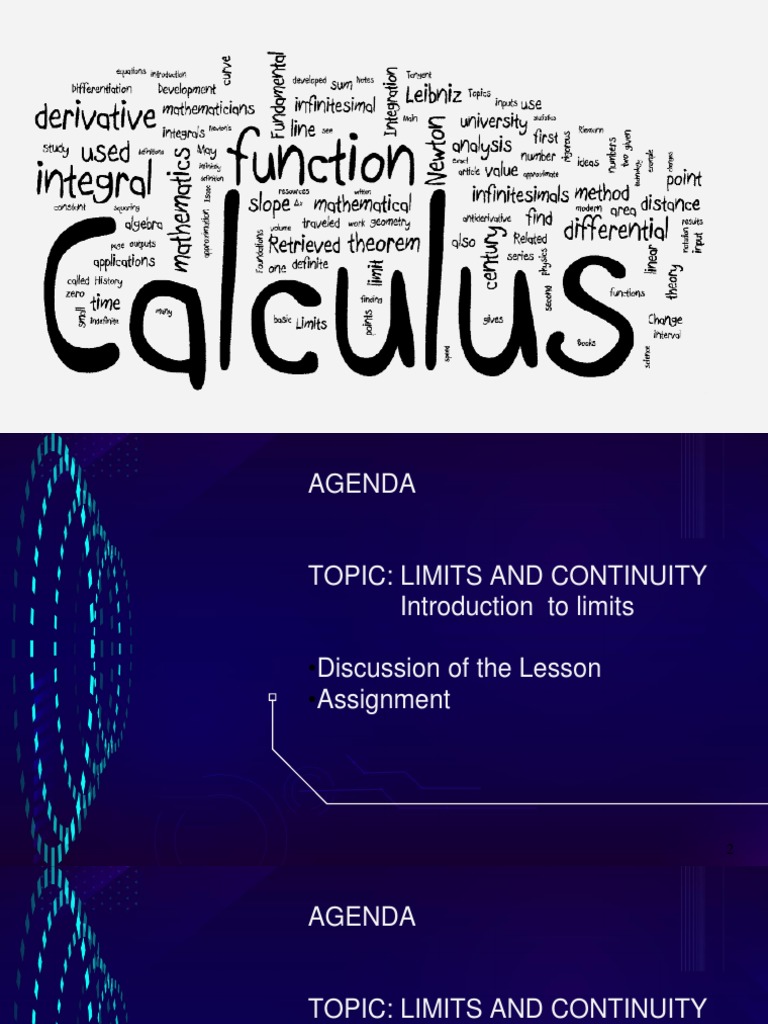 Limits And Continuity Pdf Function Mathematics Continuous Function