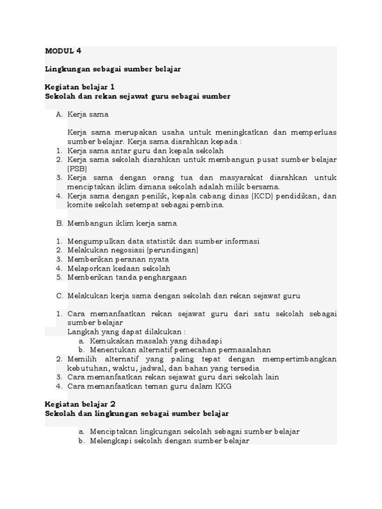 Resume PKR Modul 4 | PDF | Karier & Perkembangan | Kesehatan Holistik