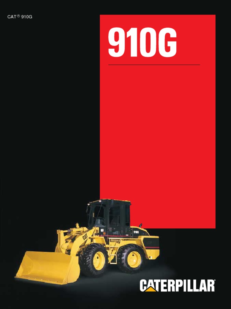 Cat 910G: Bucket Capacity:1.3M Flywheel Power:63Kw (86Ps) OPERATING ...