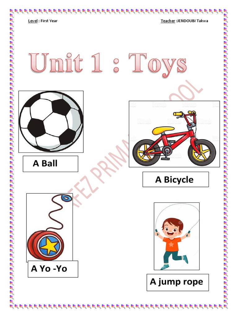 First Year Toy Activities Guide | PDF