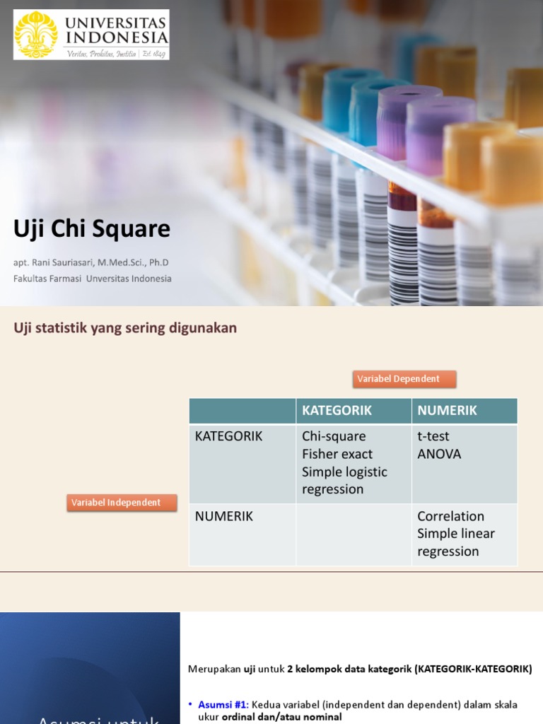 Chi Square 2021 | PDF | Metode & Bahan Ajar