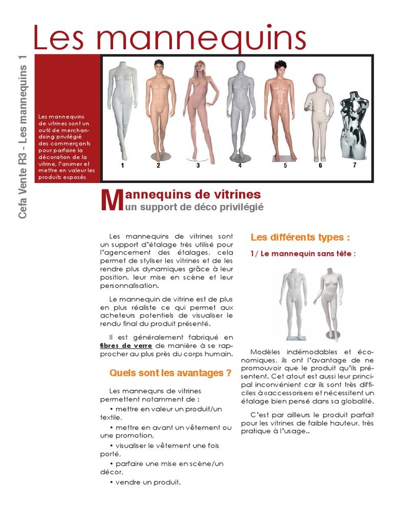 Les Mannequins | PDF | Vêtements | Pantalon