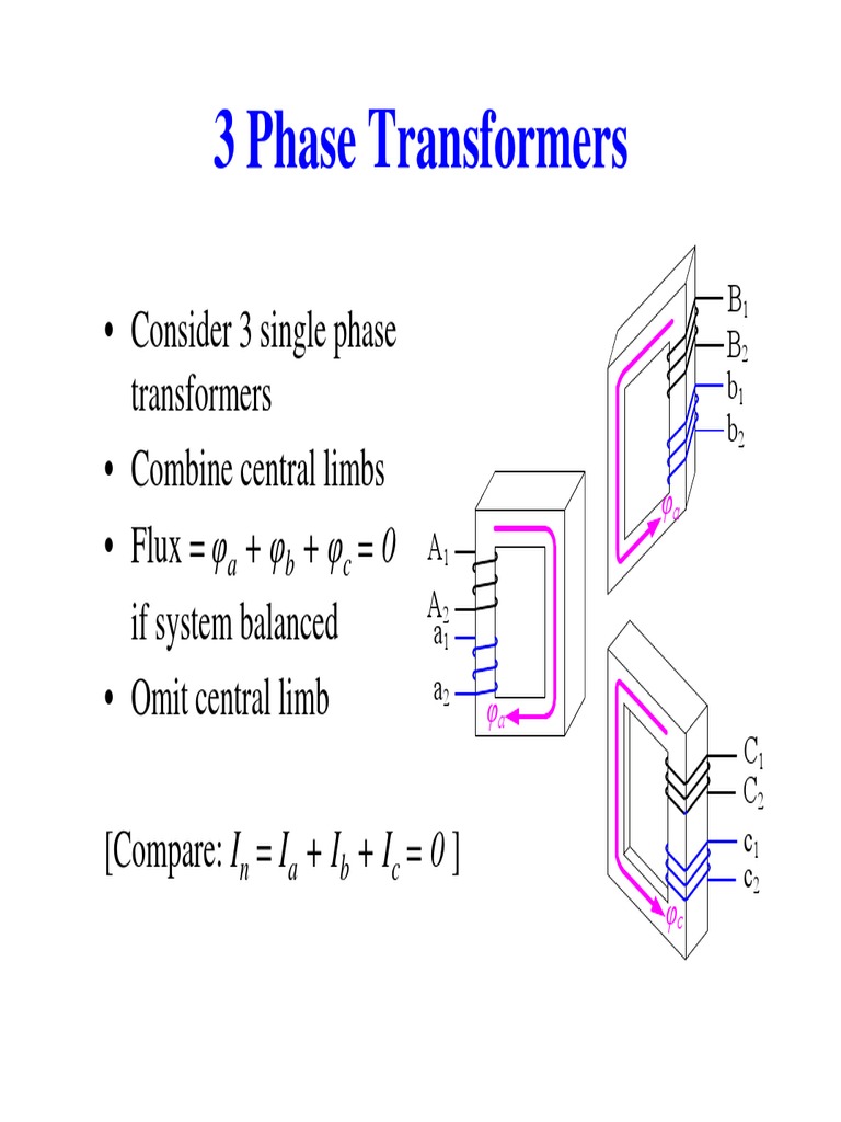 3-Phase Systems - Transformers | PDF | Electrical Impedance | Electricity
