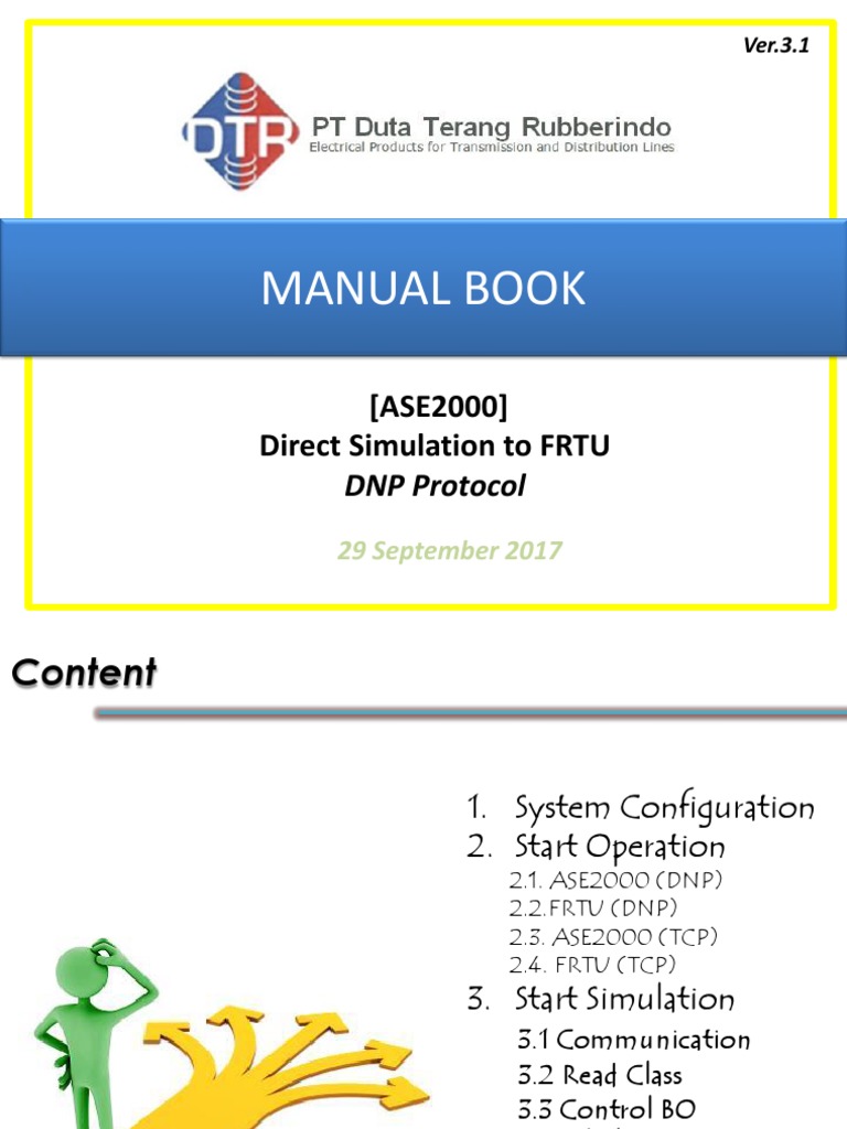 Manual Book (Ase2000) Test Integration (DNP) v3.1 | PDF | Transmission ...